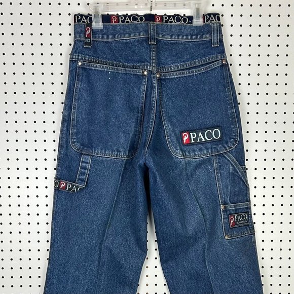 PACO | Jeans | Paco Carpenter Wide Leg Denim Jeans Jnco Style Skate ...